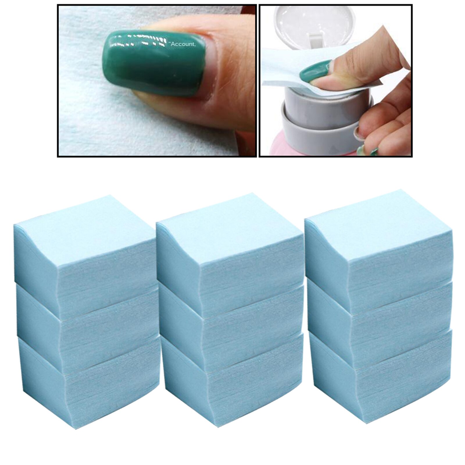 600pcs Makeup Facial Cotton pads, nail polish remo... – Grandado