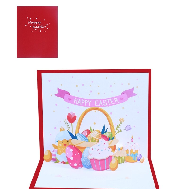 3D Pop Up Card with Envelope Easter Greeting Card ... – Vicedeal