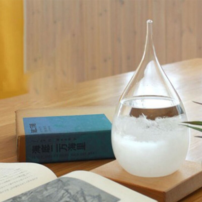 Mini Desktop Droplet Storm Glass Bottle Weather Fo... – Grandado
