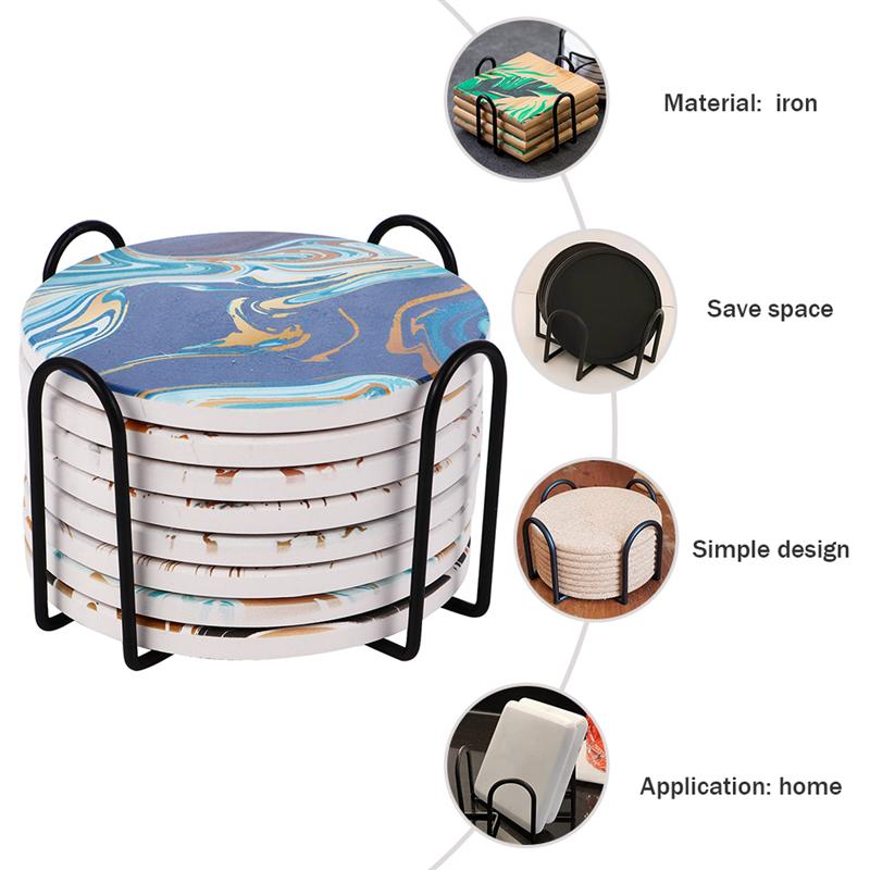 Coaster Holder Mat Storage Rack Cup Mat Holder Dri... – Grandado