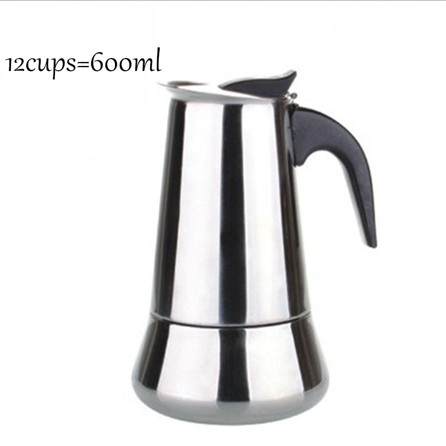12 kopper ss fransk presse cafetera moka kaffe caf... – Grandado