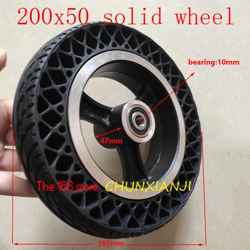 Size 200x50 Honeycomb wheel tyre with alloy hub 8 ... – Vicedeal