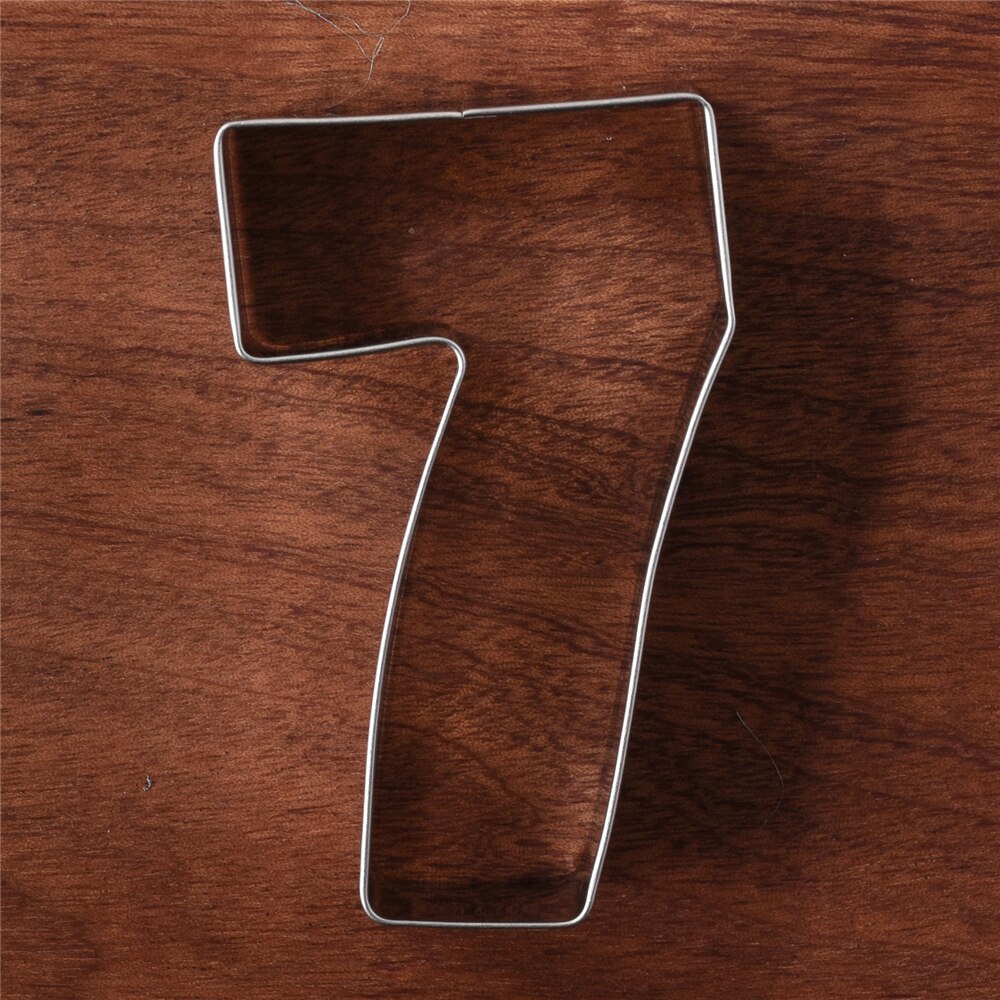 KENIAO 7 Cookie Cutter For Kids Number Seven Biscu... – Grandado