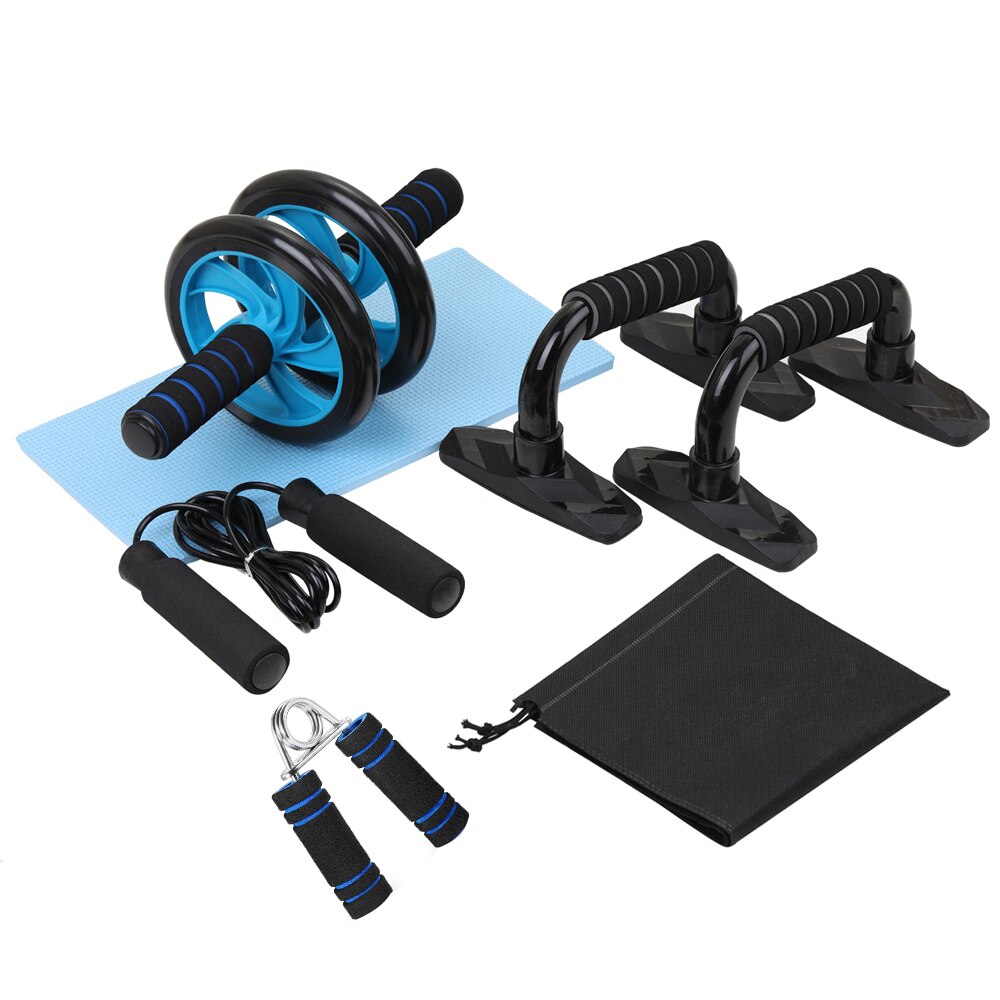 5-In-1 Abdominal Wheel Roller Kit with Push-Up Bar... – Vicedeal