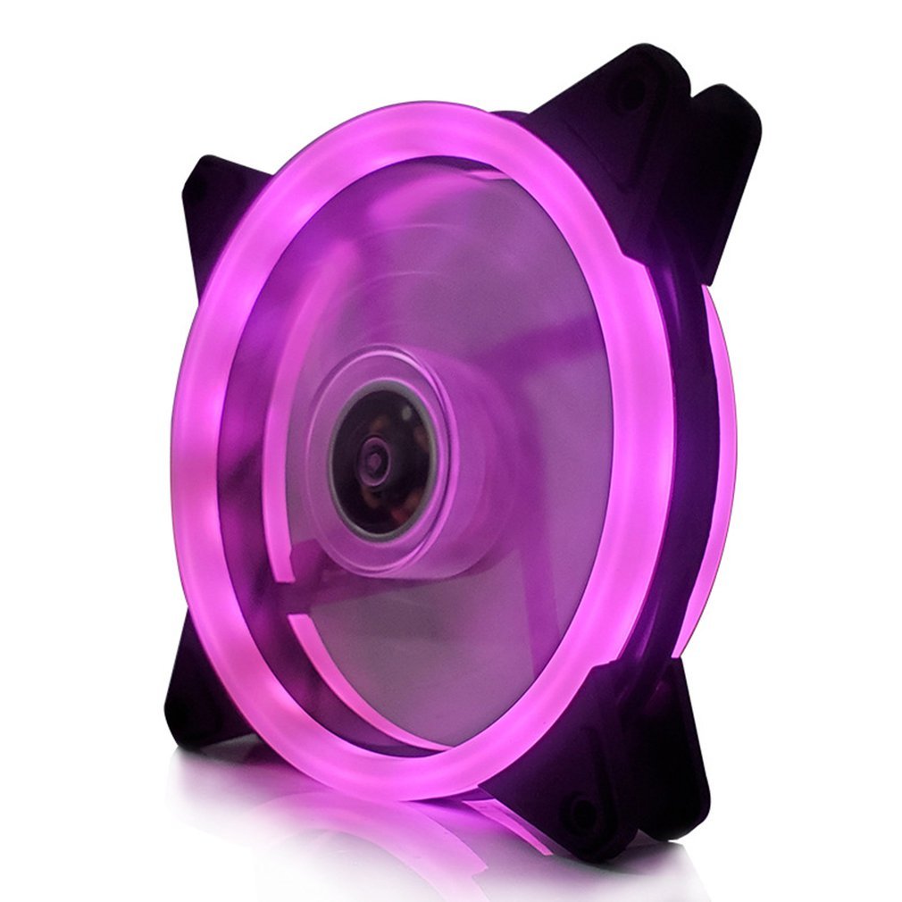 12Cm Dual Aurora Dual Aperture Fan Rgb Case Fan Pc... – Grandado