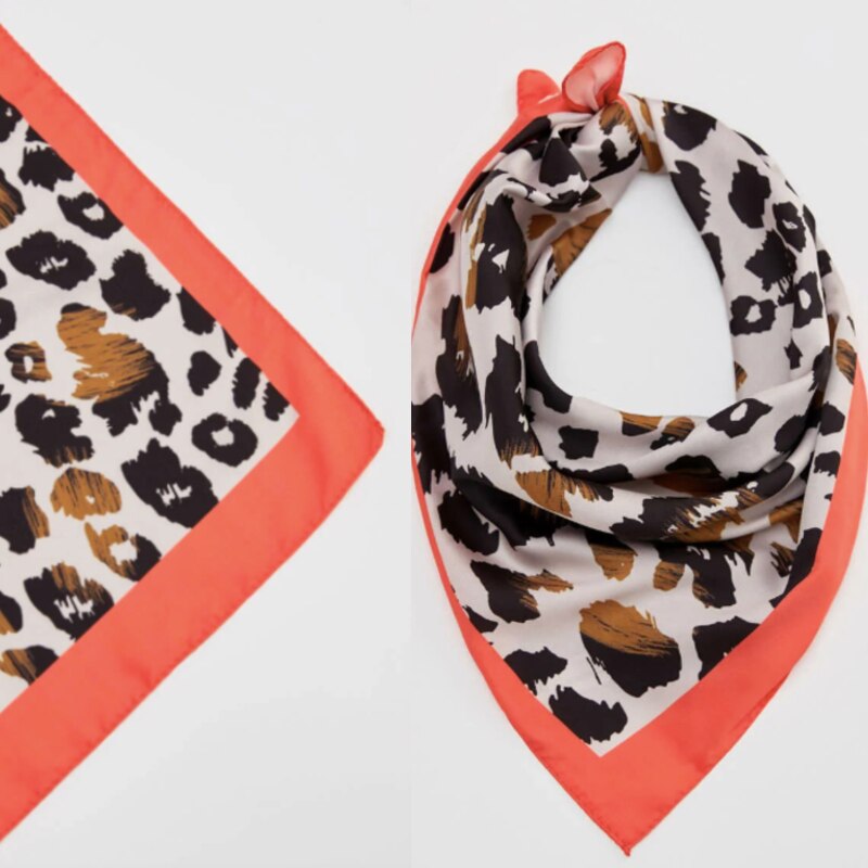 Vrouwen Elegante Sjaal Multi Gekleurde, Bloem Patr... – Grandado