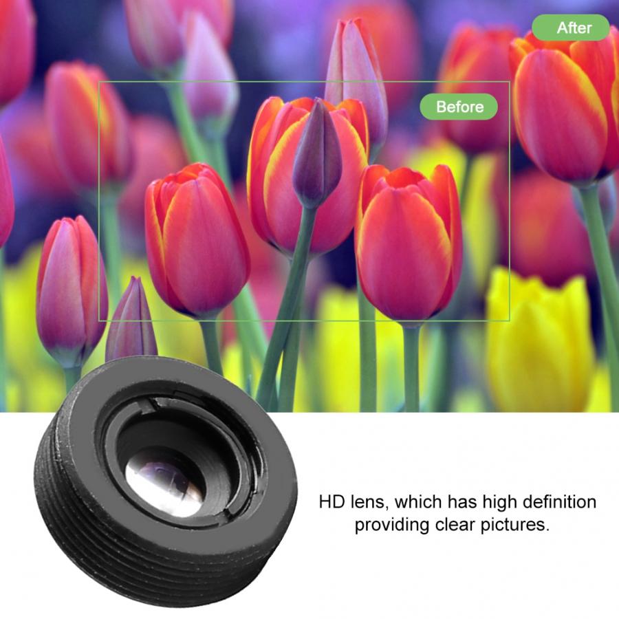 3.7mm 720P CCTV Security Mini Flat Lens Field of V... – Grandado