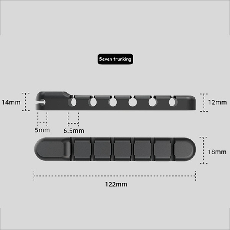 140 Pcs Cable Manager Kit Desktop Data Cable Prote... – Vicedeal