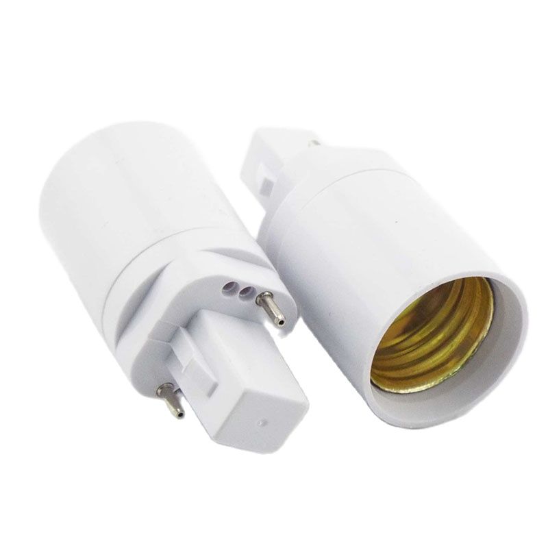 5Pcs Brandvertragende G24 Om E27 Lamp G24 Adapter ... – Grandado