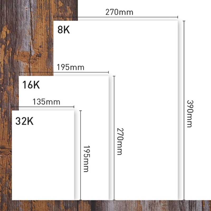 50pcs/lot White Kraft Paper for DIY Handmade Cardb... – Grandado