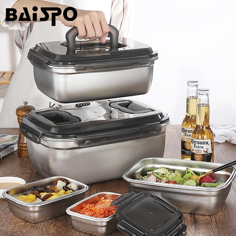 Baispo Korean Style Lunch Box Induction Cooker Hea... – Grandado