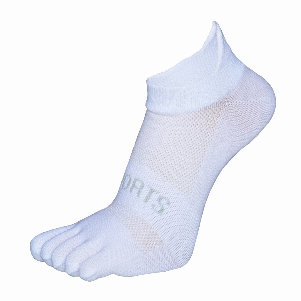 носки женские Men Sport Socks Solid Color Five-Toe... – Grandado