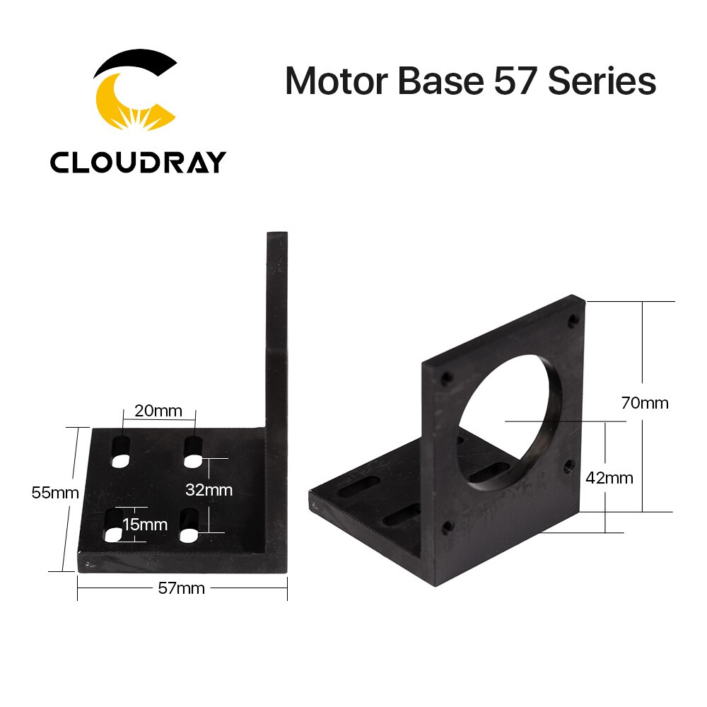 Cloudray base do motor para 57 stepper motor de al... – Grandado