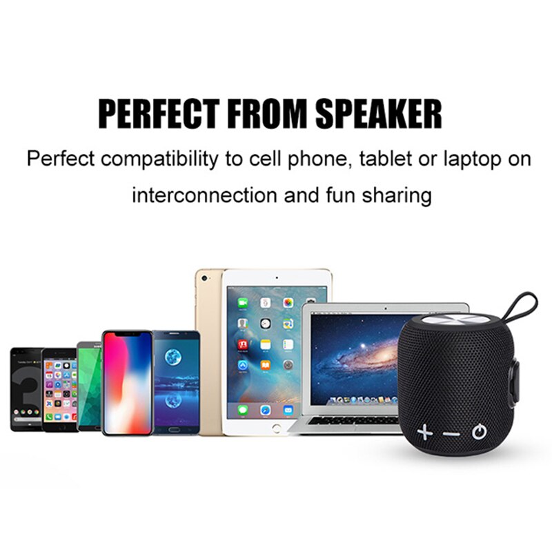 Outdoor Bluetooth Speaker IPX7 Waterproof Sound Sy... – Grandado