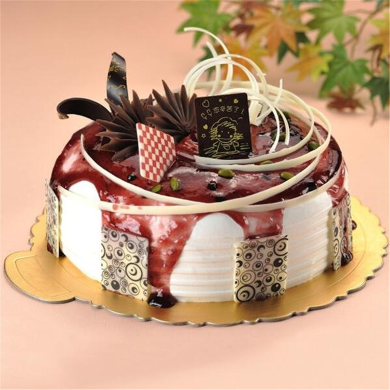 Mousse Cake Boards Paper Cupcake Dessert Displays ... – Vicedeal