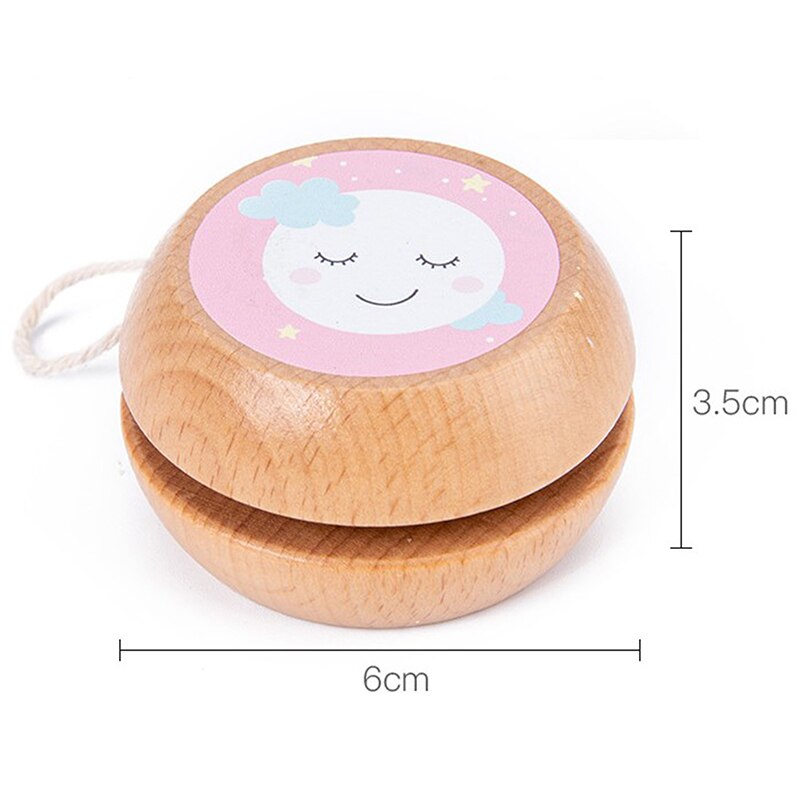 Animal Print Wooden Yoyo Toys Ladybug Toy Kids Yo-... – Vicedeal