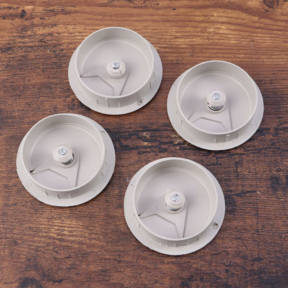 12 Stuks Kabel Gat Cover 50Mm Diameter Grijs Wit C... – Grandado