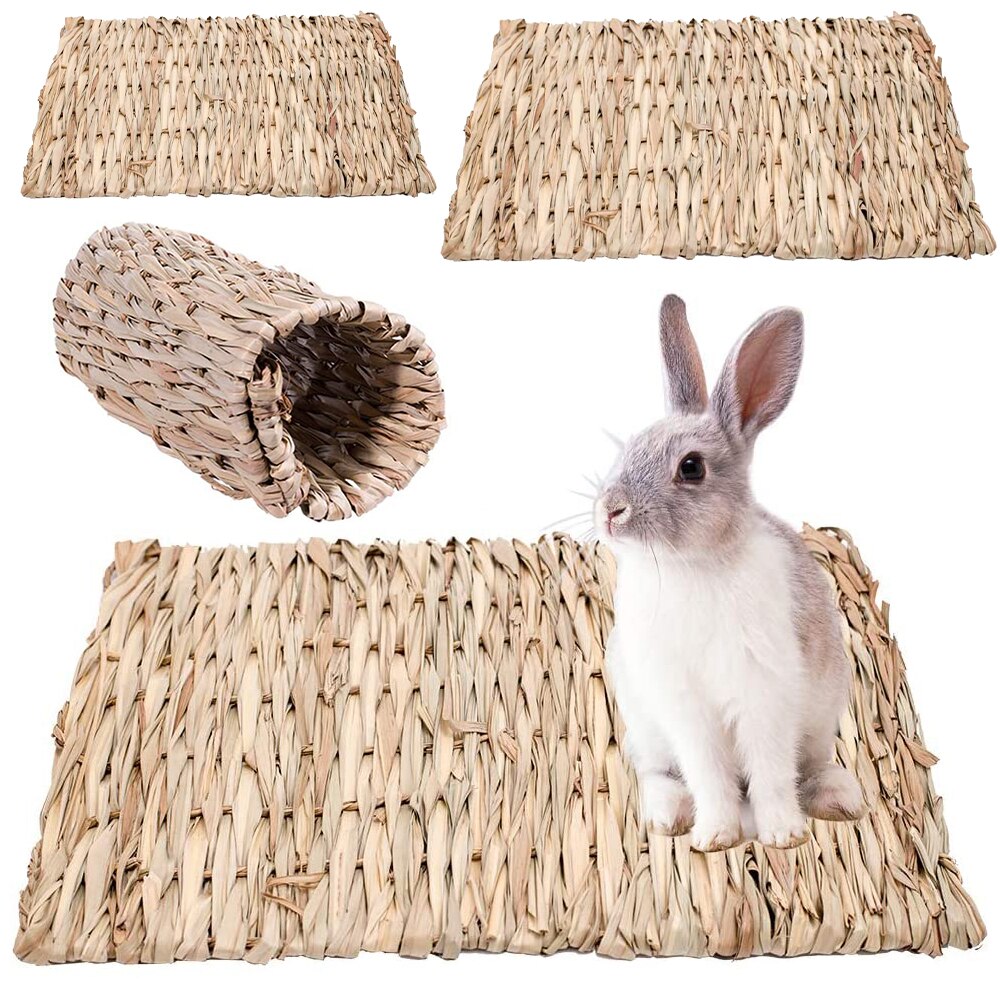 Klein Dier Hamster Kooi Bed Huis Pad Konijn Gras C... – Vicedeal