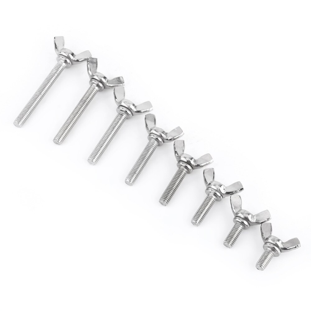 5 unids/lote M5 304 tornillos de mariposa de ala d... – Grandado