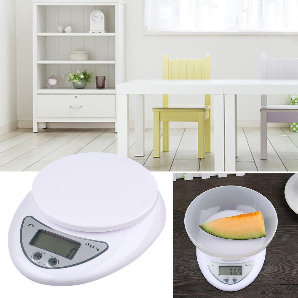 Household Kitchen Electronic Digital Scales White ... – Vicedeal