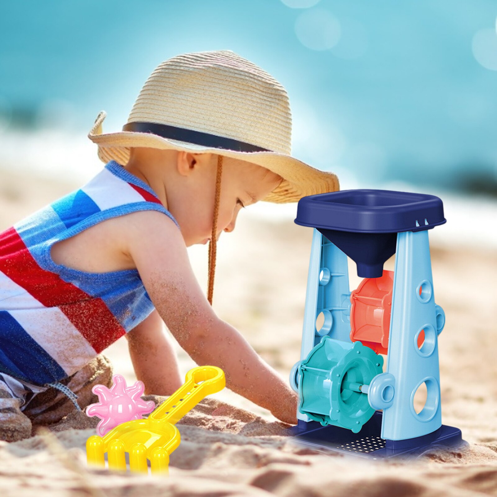 5Pcs Children Play Water Toys Beach Toys Set For K... – Vicedeal