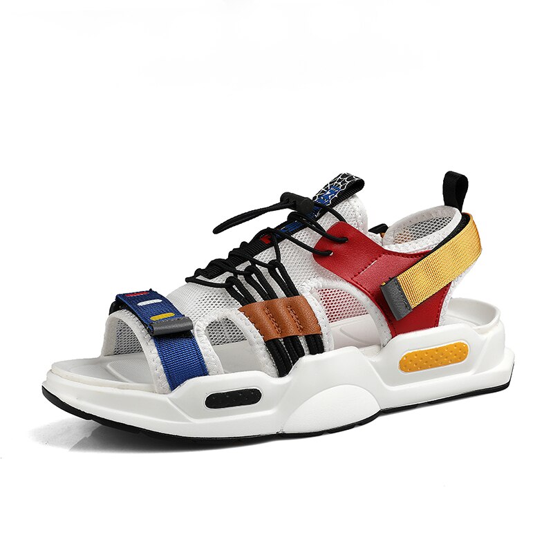 Men anti-skip Gladiator flip flops Slippers Men De... – Grandado