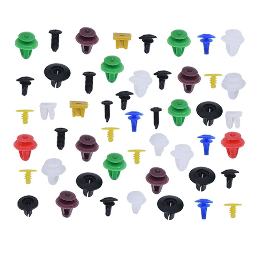 100pcs Push Pins Universal Plastic Fastener for Ca... – Vicedeal
