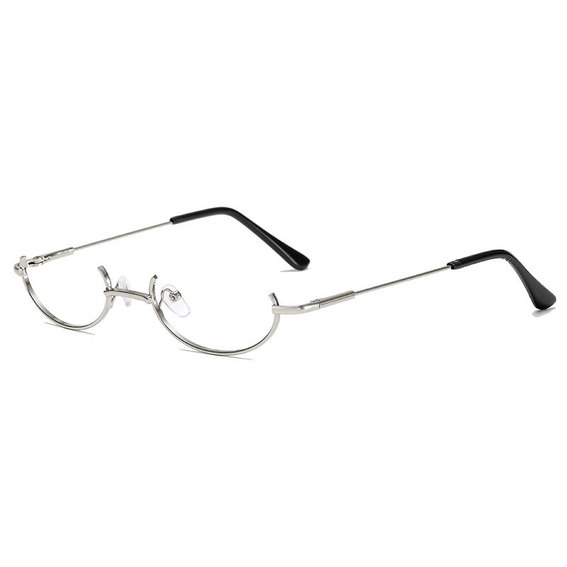 1PC Vintage Unisex Metal Frameless Eyeglasses No L... – Grandado
