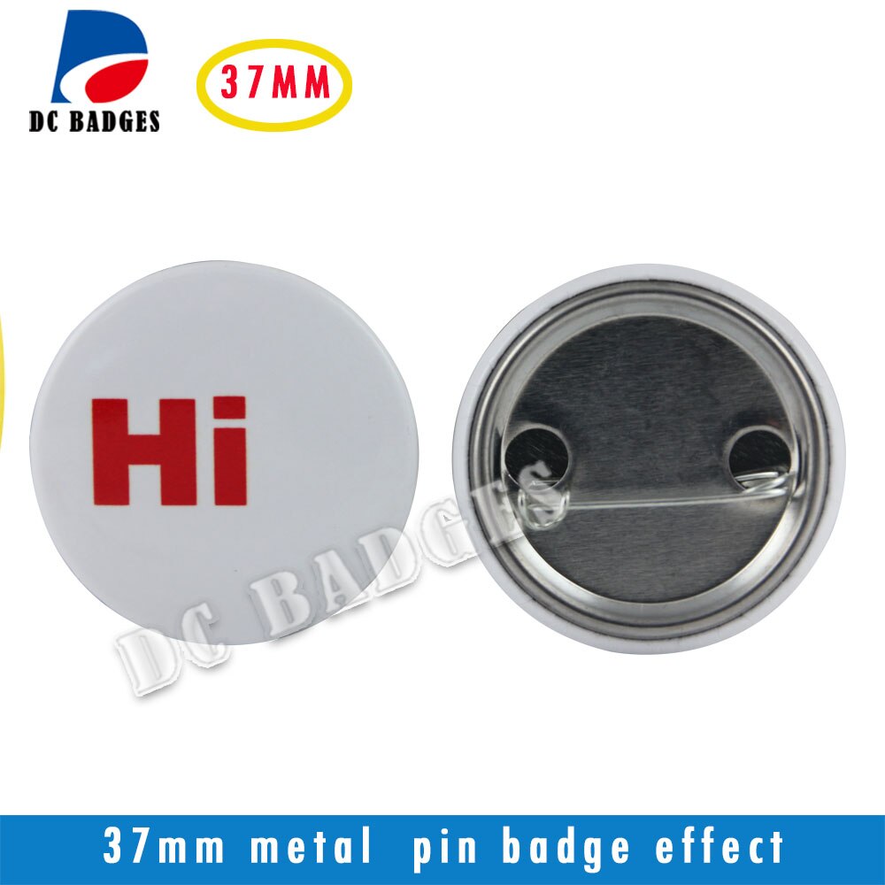 Pro 1.5" 37mm 200sets Metal Pinback Badge Button M... – Vicedeal