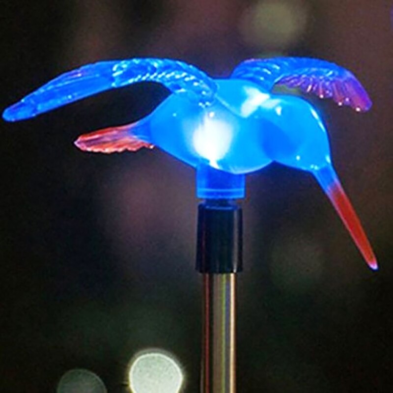 Multicolor LED Solar Light Outdoor Dragonfly/Vlind... – Grandado