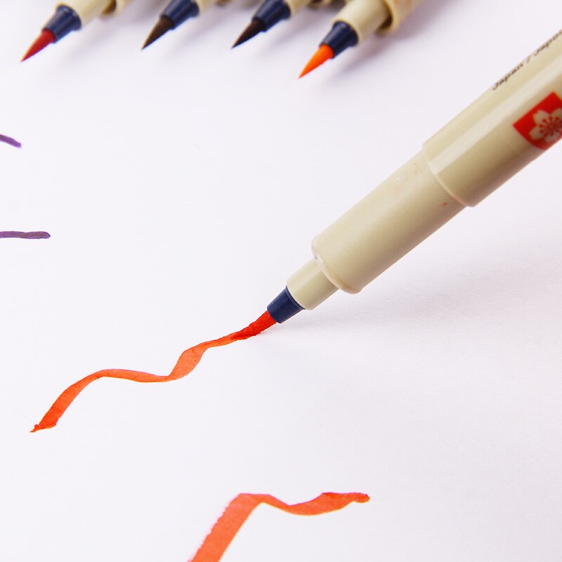 1 Piece Sakura Brush Pen Soft Calligraphy Brushpen... – Grandado