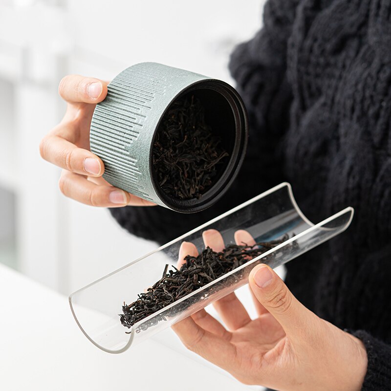 Ceramic Green Tea Caddy Household Storage Tank wit... – Vicedeal