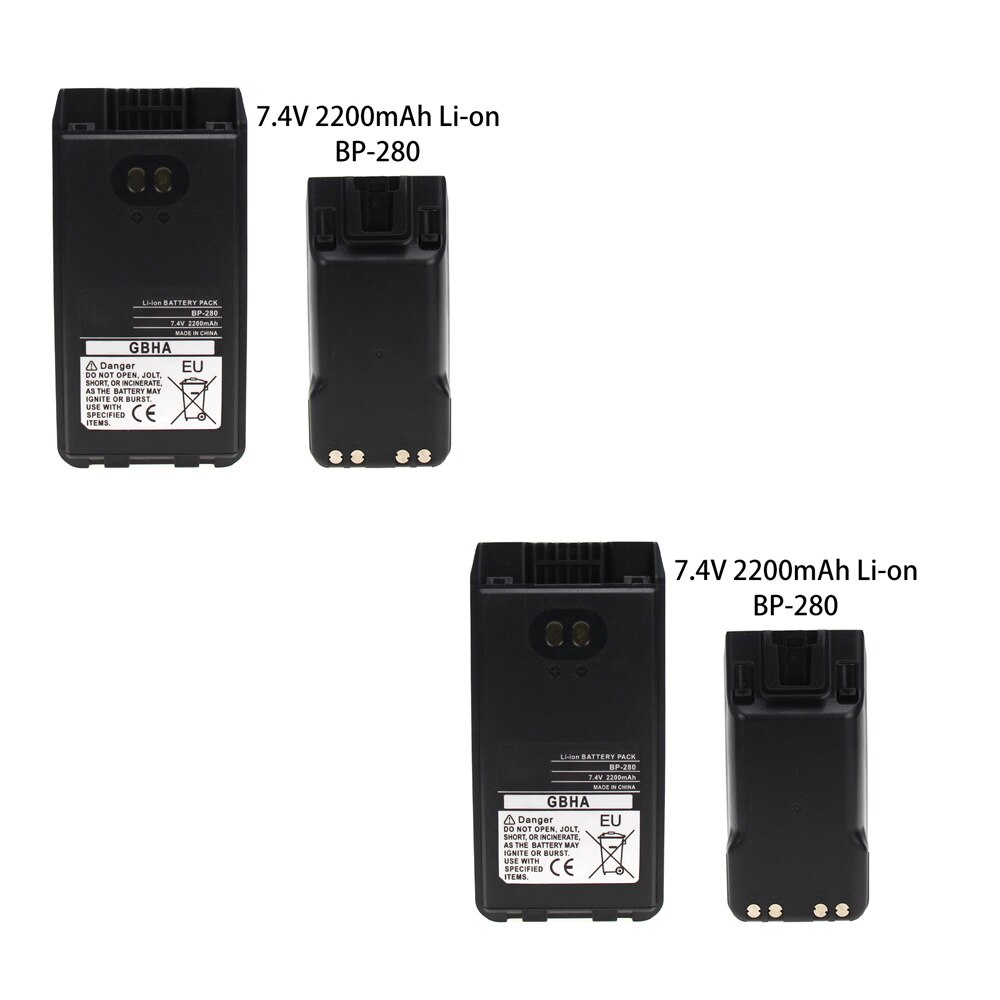2X Replacement Battery for ICOM F1000S BP-279 F100... – Grandado