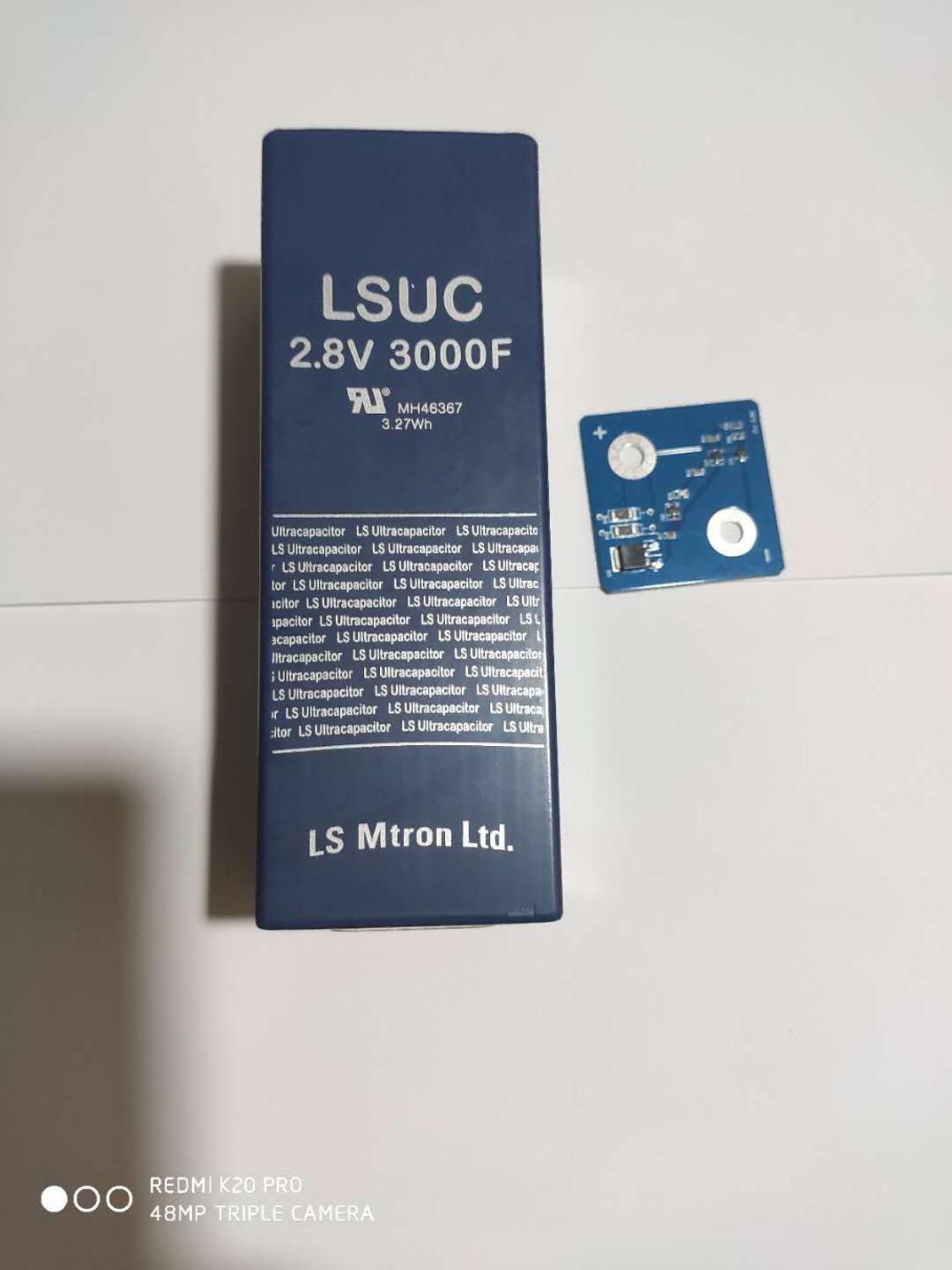 Super Farad Condensator 2.8V 3000F + Bescherming 5... – Vicedeal