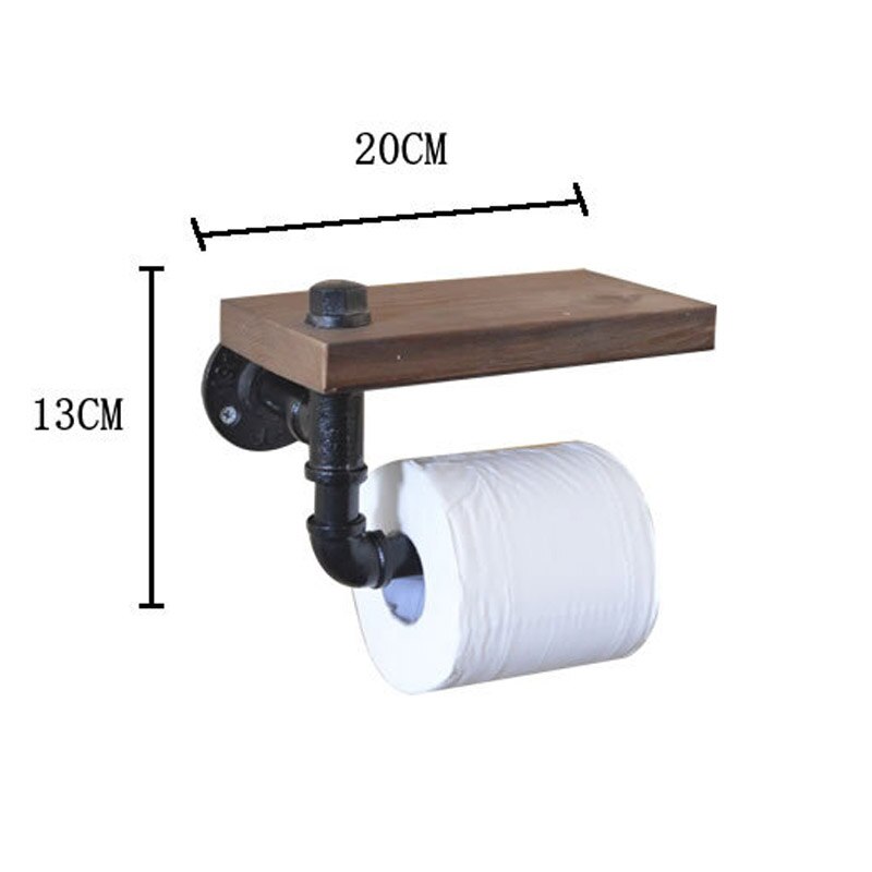 Portarrollos de papel higiénico con soporte para t... – Grandado