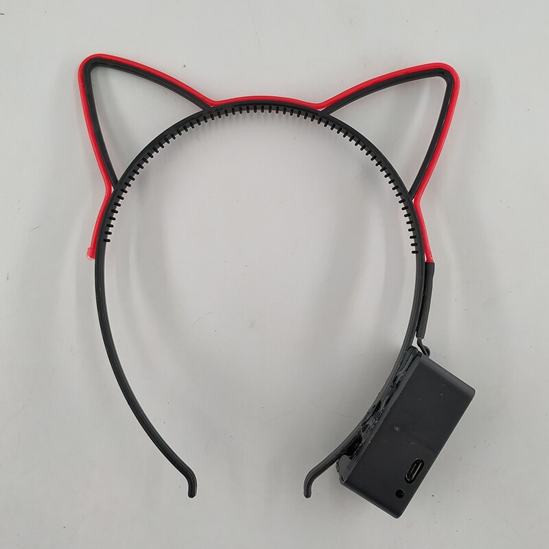 Luminous Cat Ears LED Headband Birthday Kawaii Acc... – Grandado