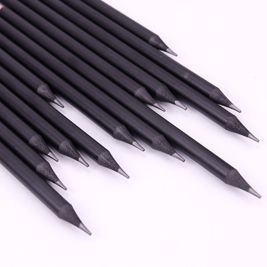 12PCS Eco-friendly Plastic Black Pencil HB Diamond... – Grandado