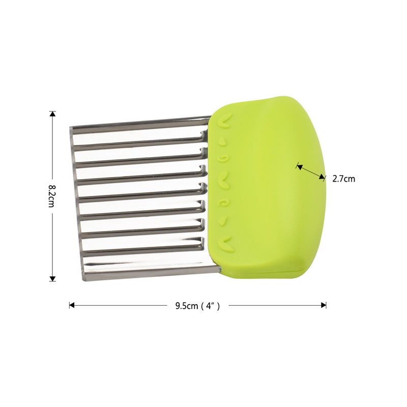Stainless Steel French Fries Cutter Wavy Vegetable... – Grandado