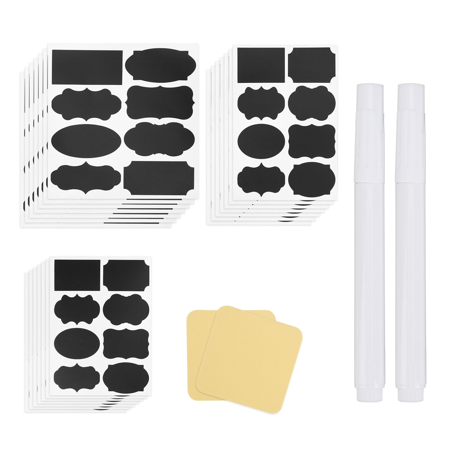 168Pcs/Set Waterproof Blackboard Sticker with 2 Er... – Grandado