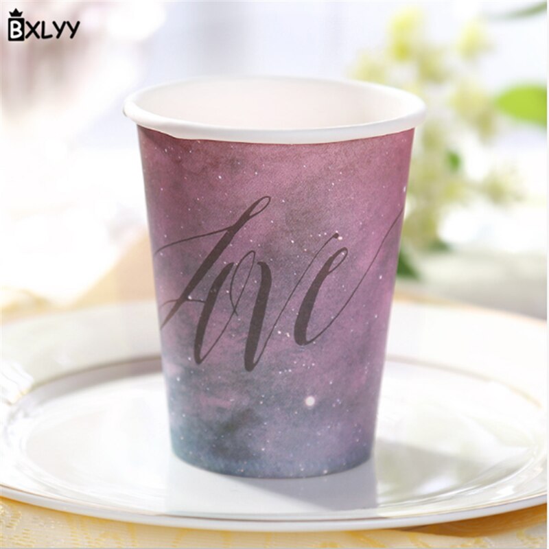 European Style Wedding Disposable Paper Cup Kitche... – Grandado