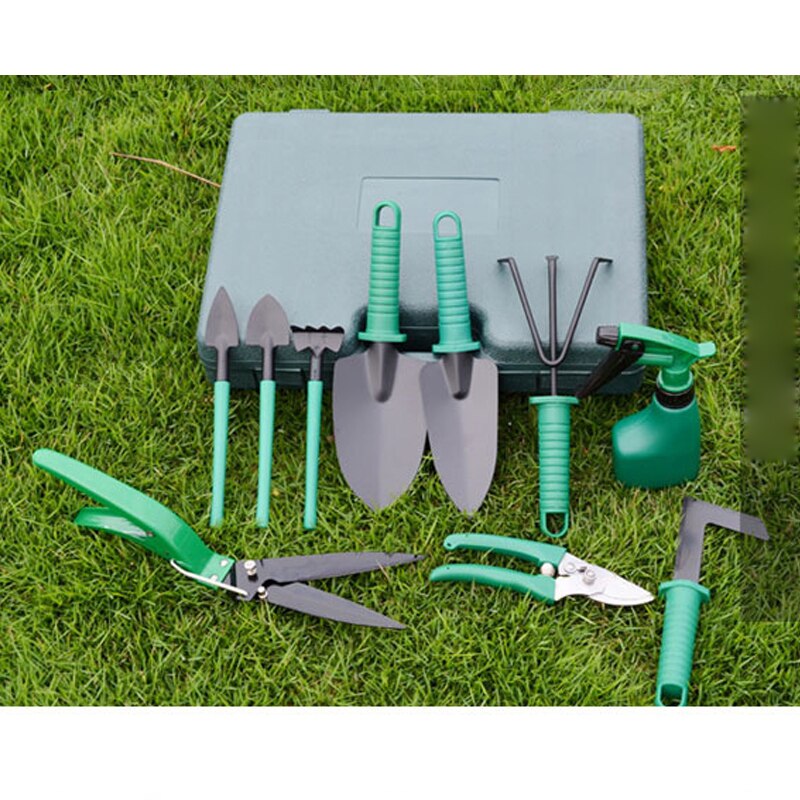 Portable 10-piece Gardening And Planting Tool Set ... – Grandado