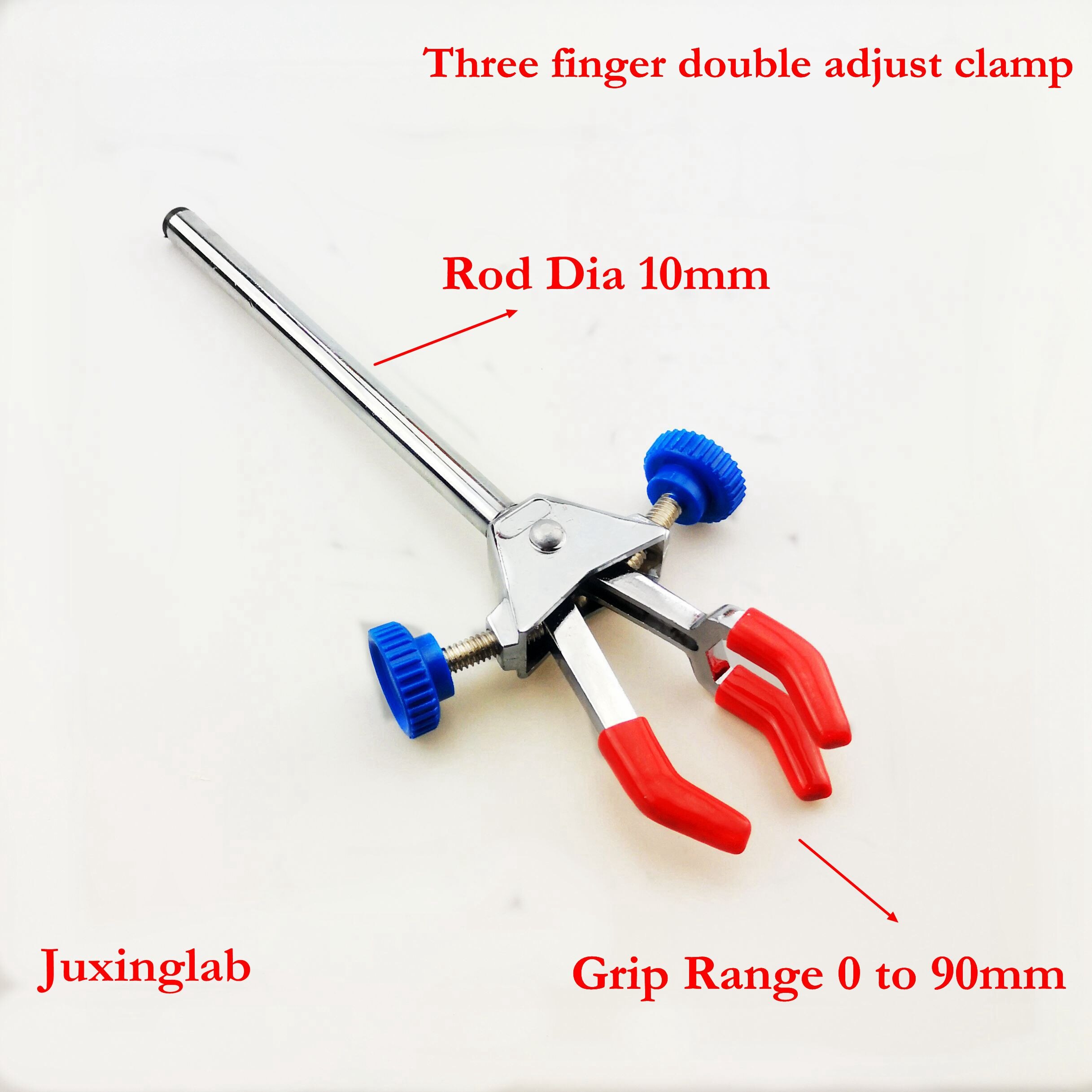 laboratory three finger double adjust extension cl... – Grandado