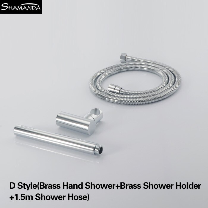Solid Brass Chrome Hand Shower Several Styles Hand... – Grandado