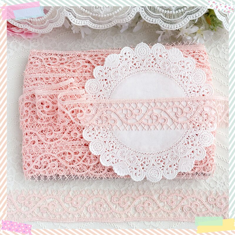 3yards 3.5cm wide Craft Lace Trim Venise Hollow Fl... – Grandado