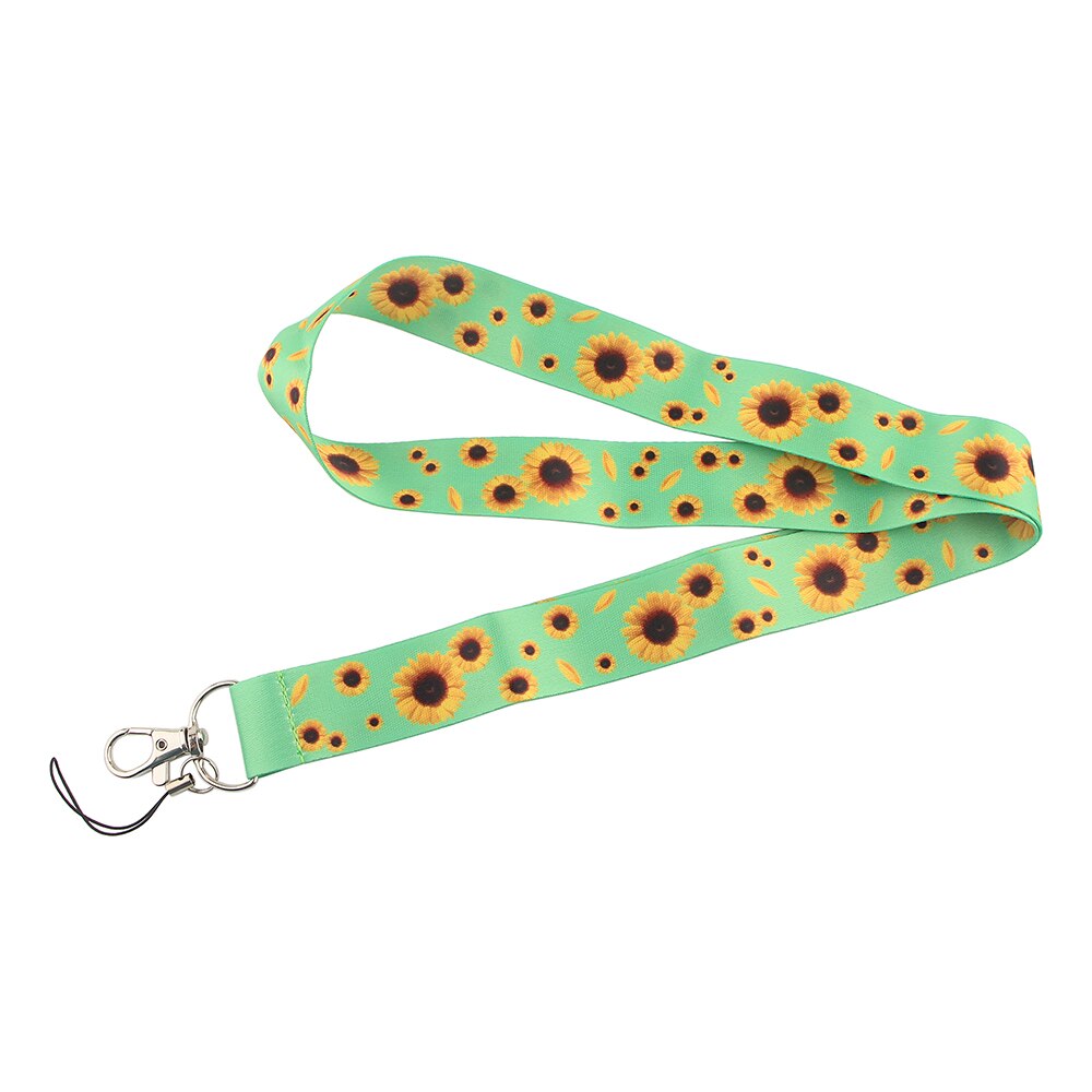 CB170 Sunflower Flowers Lanyards for Keys Neck Str... – Grandado