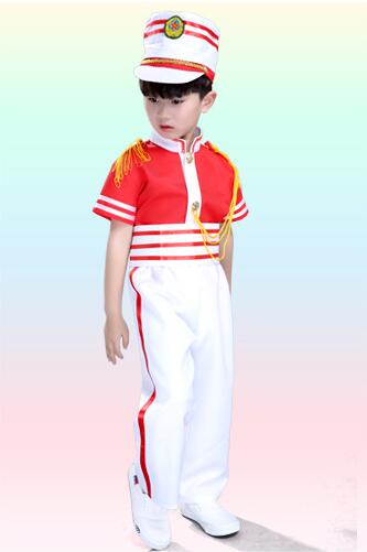 Children Drum Team Costume Children School Stage P... – Grandado