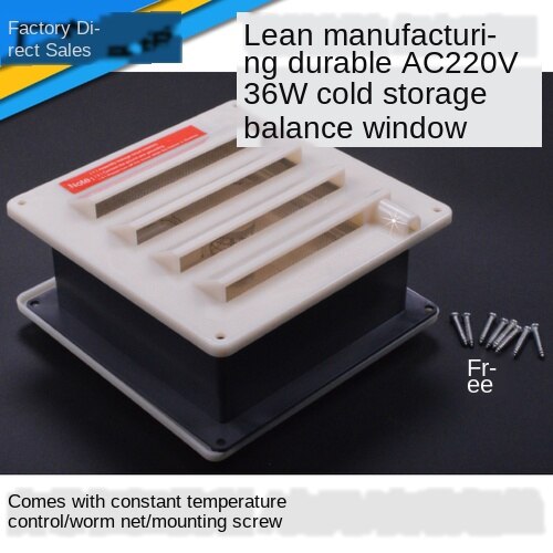 Square Temperature Control Freezer Balance Window ... – Grandado
