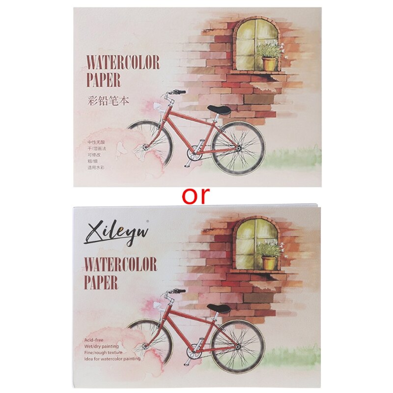 12Sheet A5/A6 Watercolor Sketchbook Paper for Draw... – Vicedeal