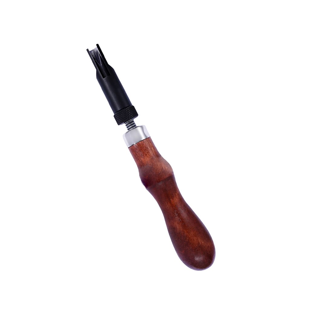 Lederen Grooving Tool V Type Push Groover Rand Ver... – Grandado