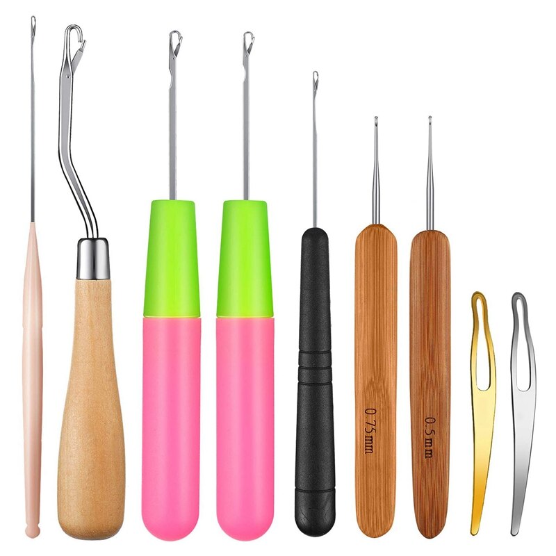 9 Stuks Gebogen Klink Haak Haak Naald Set Klink Ha... – Vicedeal